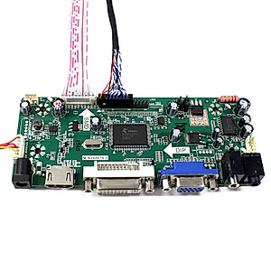 VSDISPLAY HD-MI DVI VGA Audio LCD Controller Board Work for 15.1 inch 1024X768 G150XGE-L04 G150XGE L04 LVDS 20 Pin Interface WLED Backlight LCD Screen