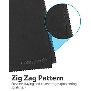 Microfiber Cleaning Cloths (4 Pack), Fosmon 16 x 16 inch Extra Large Dust Rag Towels for LCD Screen, Digital Video Camera Lens, Laptop, HDTV, PC, Monitor Screen, Smartphones, Tablet, and More