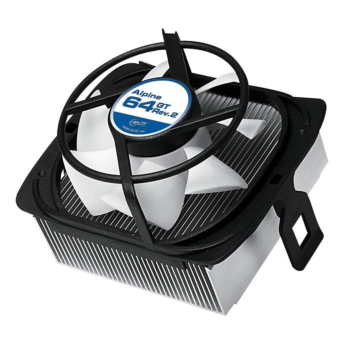 ARCTIC Alpine 64 GT - CPU Cooler for Quietness, Supports AMD AM4/AM3(+)/…, Ultra-Quiet 80 mm PWM Fan (UCACO-P1600-GB01)