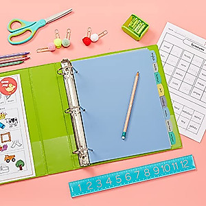 Avery Big Tab Write & Erase Durable Plastic Dividers for 3 Ring Binders, 8-Tab Sets, Pastel Colors, 3 Sets of Binder Dividers, Great for Organizing Reports, Presentations, and More (31351)