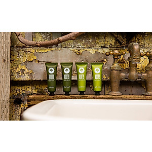 ROOTS AROMATHERAPY Shampoo 1floz/30mL Travel Size Hotel Bulk Pack (Eucalyptus Tea fragrance) Toiletries for Bathroom, Guests, Hotels, Motels, and Lodging (30 pack)