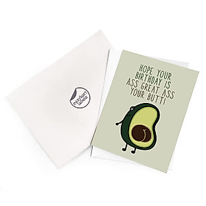 easykart labels Funny Naughty Birthday Cards For Wife Girlfriend |Valentine's Day Witty Birthday Cards For Her, Size 7.25x 5.5 Inch with Envelope