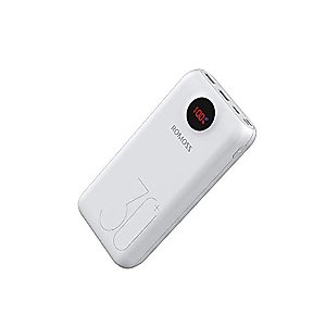 ROMOSS USB C Power Bank, 30000mAh PD Portable Phone Charger 18W 3 Outputs and 3 Inputs External Battery Packs with LED Display Compatible for iPhone 12, iPad Pro, Samsung S20 and More