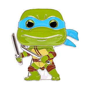 Funko Pop! Pin: Teenage Mutant Ninja Turtles - Leonardo, Glow in The Dark