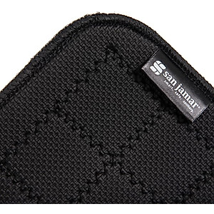 Carlisle FoodService Products Ultigrip Neoprene Commercial Hot Pad Pan Holder, 7" X 7", Black