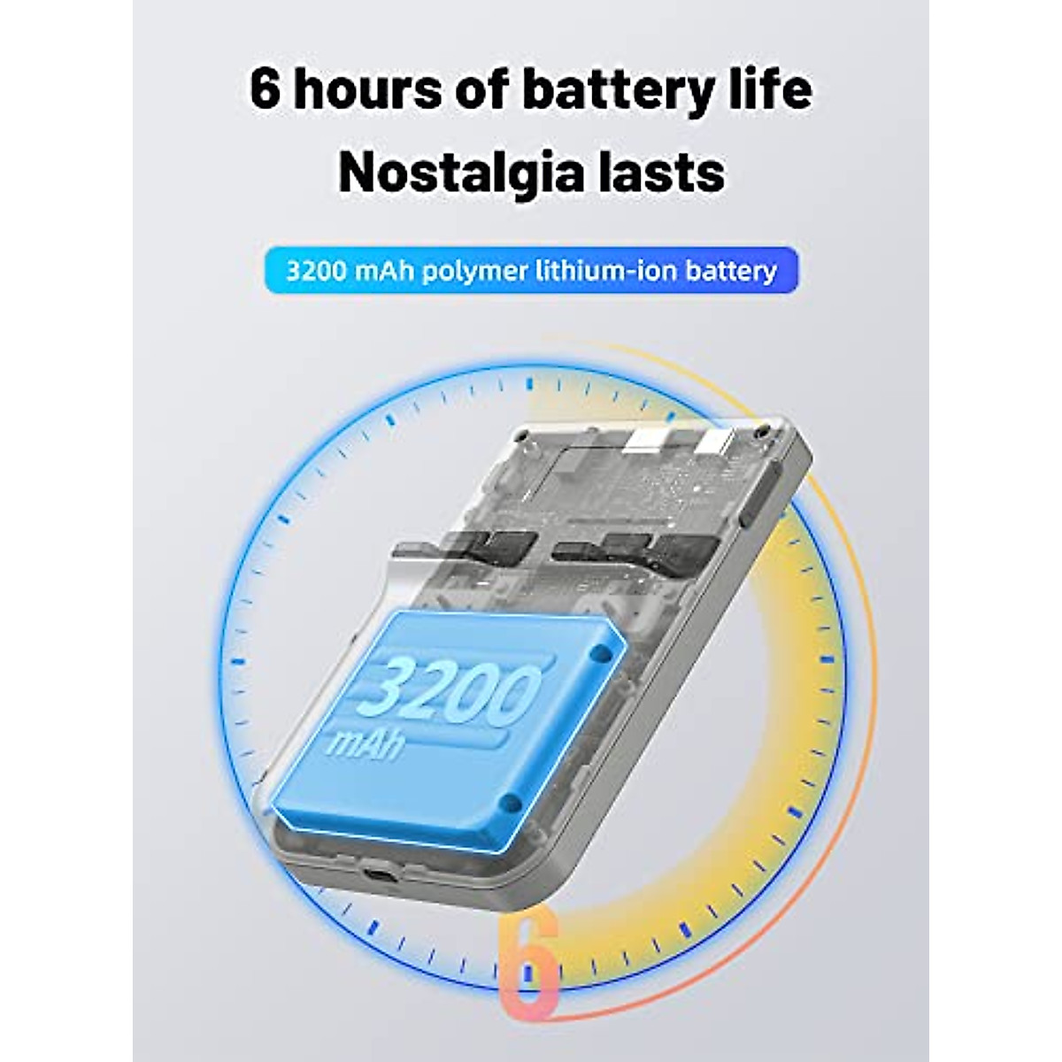 RG353VS Retro Video Handheld Game Console Linux System, 3.5 Inches IPS Screen 64G TF Card Preload 4450 Classic Games RK3566 64bit Gaming Console Compatible with Bluetooth 4.2 and WiFi