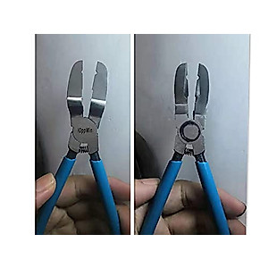IOppWin Panel Clip Pliers, Auto Trim Removal Fastener Plier Car Door Panel Clip Tools Plastic Rivets Pry Puller Adjustable Multipurpose Diagonal Cutting Pliers 1 Pcs