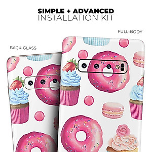 DesignSkinz Yummy Galore Bakery Treats Protective Vinyl Decal Wrap Skin Cover Compatible with The Samsung Galaxy S20 (Screen Trim & Back Glass Skin)