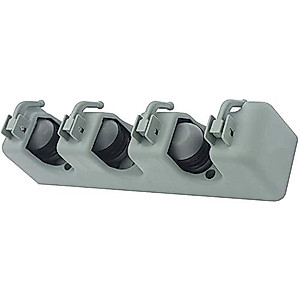 This Good Rate Mop and Broom Holder, Wall Mounted Garden Tool Storage Tool Rack Storage & Organization for Your Home, Closet, Garage and Shed (3Hole 4hanging)