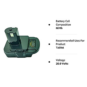 DM18RL Adapter Converter, Battery Adapter for Dewalt for Milwaukee M18 18V/20V Lithium ion Batteries Convert to for Ryobi P108 18V Li-ion NI-CD NI-MH ABP1801 Battery, with USB Port