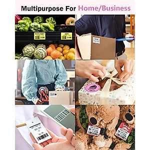 Phomemo M200 Label Makers - 3 Inch 2024 Upgrade M110 Barcode Printer Computer Bluetooth Thermal Label Makers,for Android iOS Windows MAC OS,for Shipping,Labeling,QR Code(Type-C Charger)-Pink