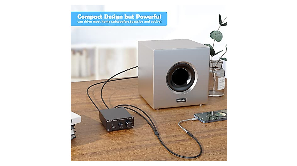 Fosi Audio TP-02 220W Subwoofer Amplifier - Boost Your Bass