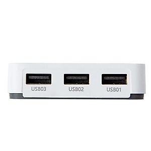 3-Port USB Blue~Tooth Network Print Server | Converts USB Printers to Wireless Network & Blue~Tooth Printers for Windows