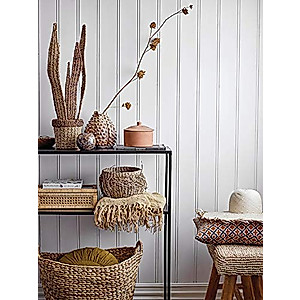 Bloomingville Handwoven Beige Seagrass Round Handles (Set of 2 Sizes) Basket, Natural