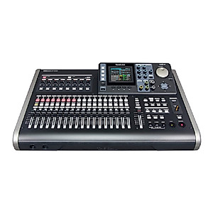 Tascam DP-24SD 24-Track Digital PortaStudio Multi-Track Audio Recorder Bundle with Closed-Back Studio Headphones, XLR Cables, & 1/4" TRS Cables (6 Items)