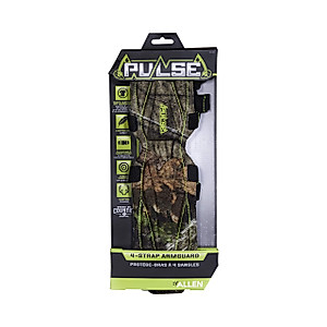 Allen Company Pulse Molded 4-Strap Archery Armguard, 12", Mossy Oak Break-Up, One Size (4120)