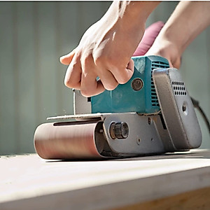 POTUINOM 3 x 21 Inch Sanding Belts 40 Grits - 6 Pack 3 x 21'' Belt Sander Sanding Belts Best Aluminum Oxide Sanding Belt for Sanding Wood,Metal and Paint