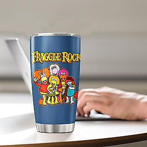 Tumbler Fraggle Steel Rock Tea Office Hot Coffee Stainless Iced Travel Insulated 20 30 Oz