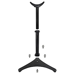 homcare Metal Hoof Stand with Adjustable Height Hoof Jack Farrier Stand Horse Hoof Stand Black
