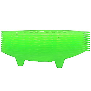 7Penn Watermelon Support Stand - 10pk Green Plastic Melon Cradle Supports for Watermelons, Pumpkins, Melons, and Squash