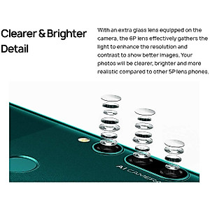 HUAWEI Y9 Prime 2019 STK-LX3 Smartphone 4G 128G Kirin 710 Octa core Auto Pop-Up Triple AI Camera 6.59 inch 4000 mAh Android 9.0(Night Black)