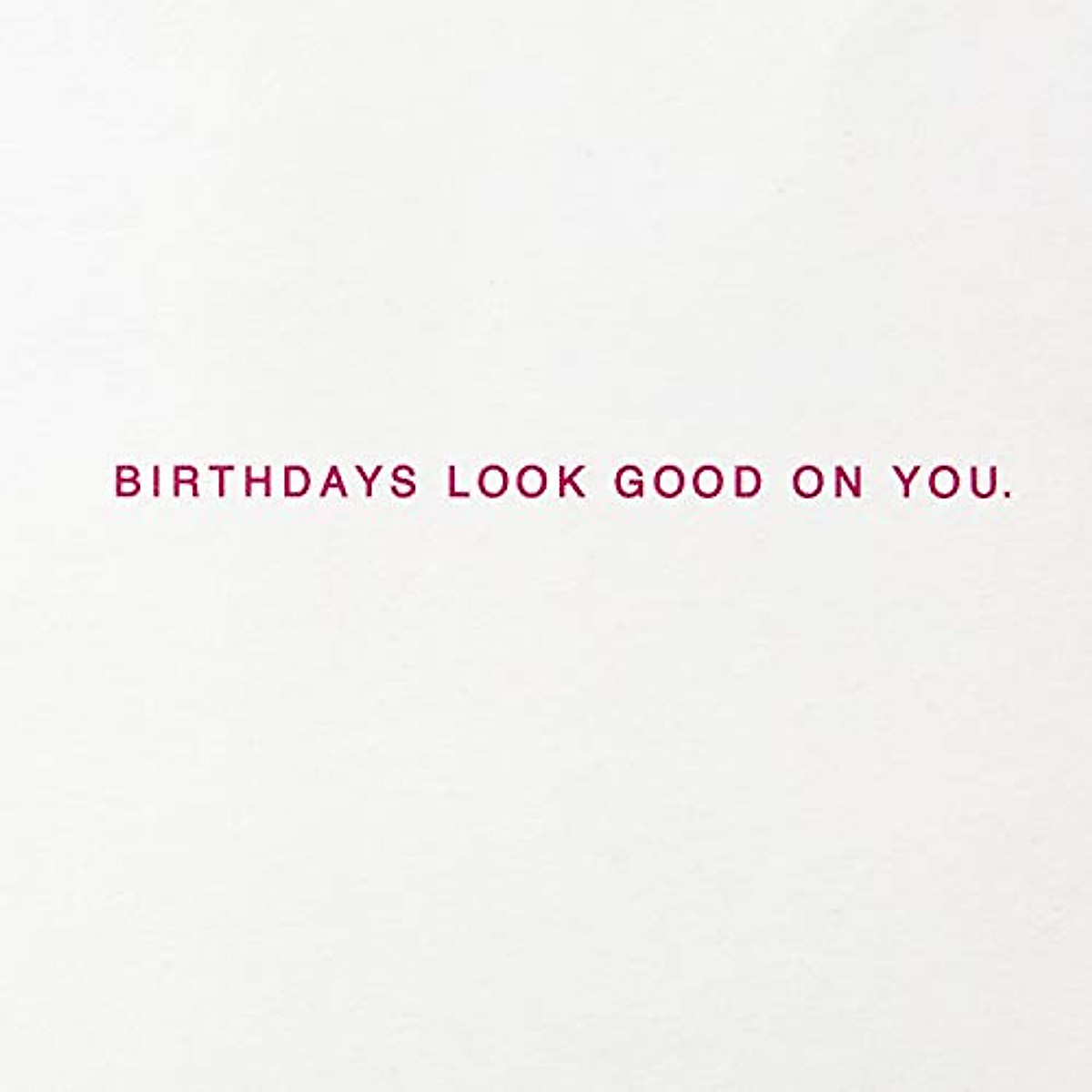 Signature 899RZH1072 Hallmark Birthday Card for Women (Damn, Girl Letter Board)