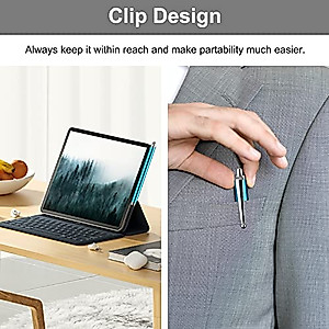 Stylus Pen [10 Pack] Universal Capacitive Touch Screen Pens for Tablets, iPad Mini, iPad Pro, iPad Air, Smartphones, Samsung Galaxy - Multiple Colors