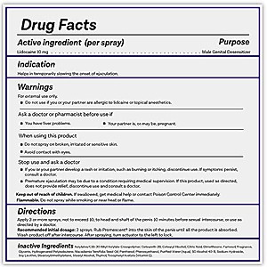 Promescent Desensitizing Delay Spray for Men Clinically Proven to Help You Last Longer in Bed - Better Maximized Sensation + Prolong Climax for Him, 2.6 ml