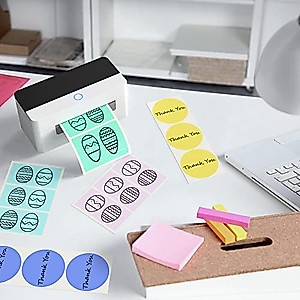 OFFNOVA Shipping Label Printer, 4x6 Label Printer for Shipping Packages, High Speed USB Thermal Printer, Supports ShipStation UPS FedEx Ebay