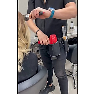 EasyHair Hair Dryer Holder Belt , Waterproof and Heat Resistant ,Durable re-sizable Canvas Belt Designed for Hairdressing Professionals