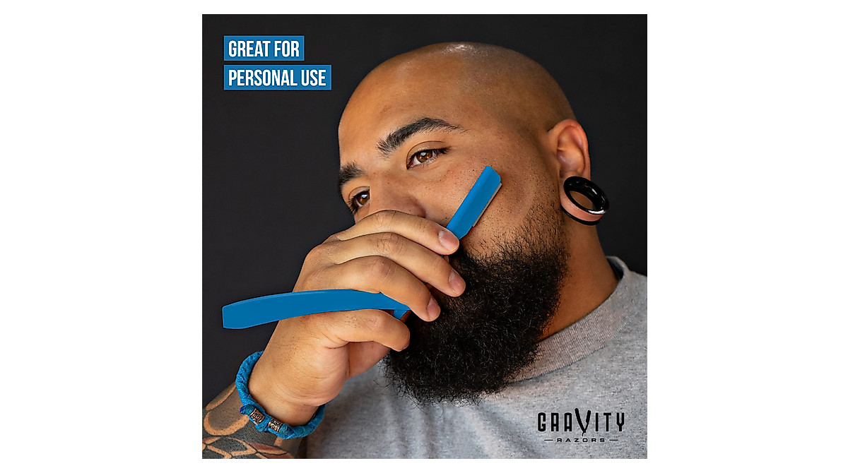 Professional Straight Razor - Ultra Exposed Straight Razor Kit with 10 ...