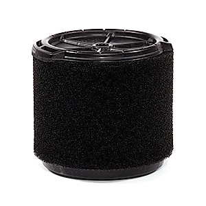 WORKSHOP Wet/Dry Vacs Vacuum Filters WS14045F Foam Filter (Single Wet Application Foam Filter Cartridge) For WORKSHOP 3-Gallon To 4.5-Gallon Shop Vacuum Cleaners