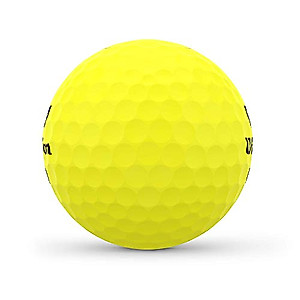 WILSON Staff Duo Optix Golf Ball - Yellow