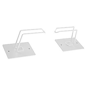 YJSMO Magnetic Paper Towel Holder for Refrigerator,Wall Mount Towel Rack Magnetic Towel Bar Multi Function Made of Iron,Used for Kitchen (White)