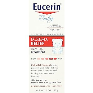Eucerin Baby Eczema Relief Flare-Up Treatment, 2 Oz (2 Pack)