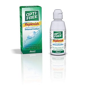Opti-Free Replenish Multi-Purpose Disinfecting Solution with Lens Case (Pack of 4)