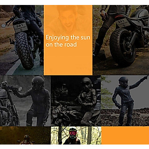 Retro Vintage Glasses Cross Country Motorcycle Goggles Skiing Goggles Outdoor Riding Cycling mask Goggles (Black Frame Colourful)