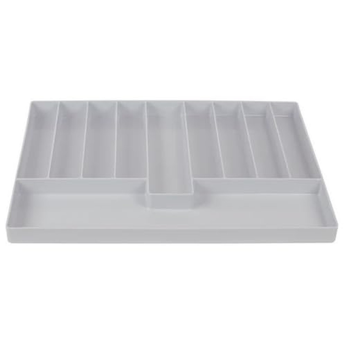 AmeriCan Goods 3/Pieces Dental 4/Section Large Drawer Organizer Tray, Dental Supply Cart Section Divided White Tray for Medical/Dental Supply