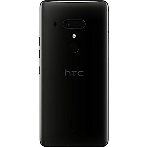 HTC U12+ Plus Dual-SIM 64GB (GSM Only, No CDMA) Android Factory Unlocked 4G/LTE Smartphone - International Version (Ceramic Black)