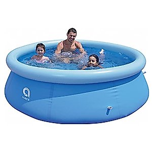 Eanpet Inflatable Swimming Pool for Adults on Summer Holiday Used in Garden Patio Lawn Outdoor Indoor Funny Water Swim Pool (6' x 2', 1-4 Adults)