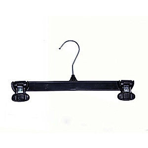 12" Pinch Grip Hanger Swivel Hook ,Black 25PC