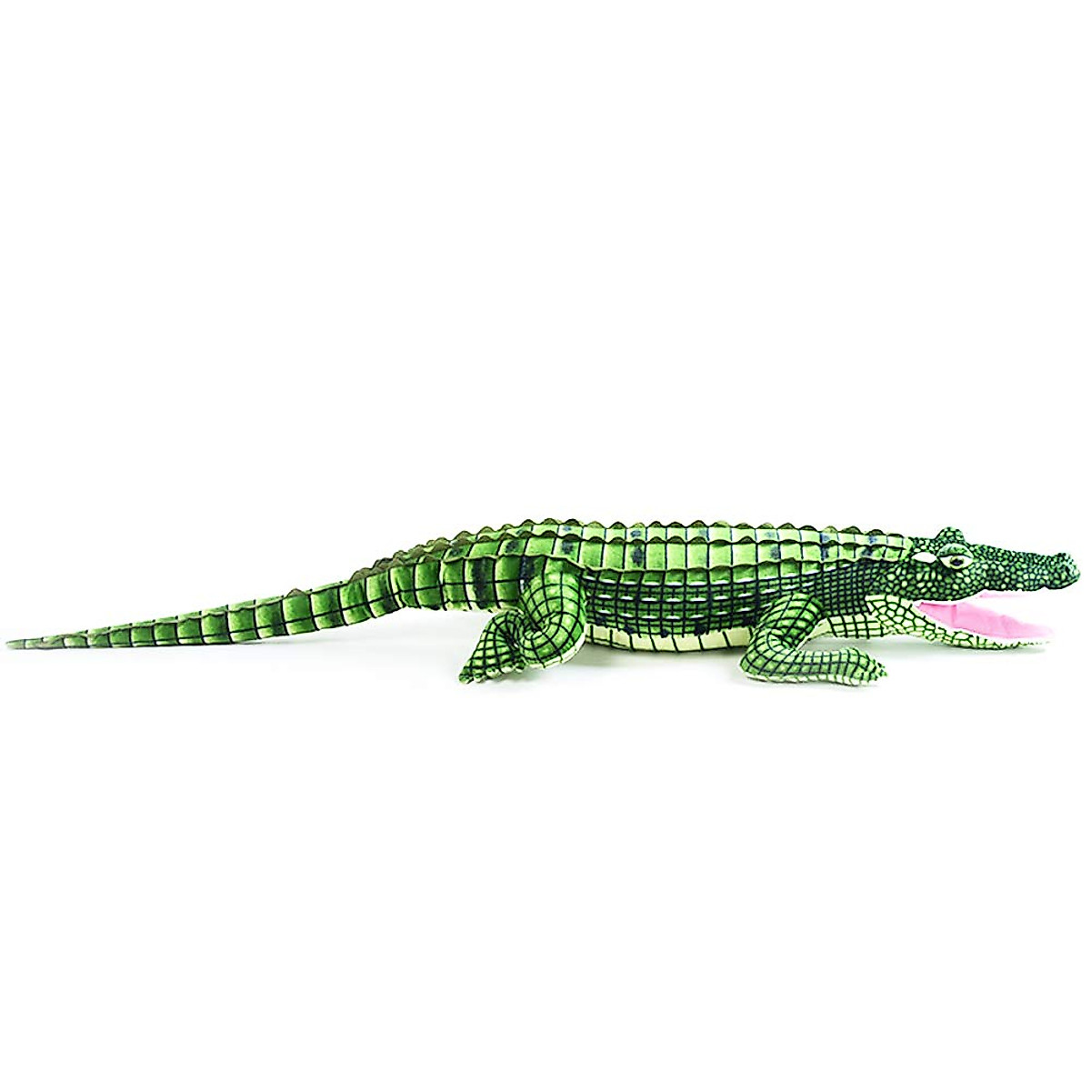 ERDAO Alligator Plush,Realistic Large Crocodile Stuffed Animal Toys,39.3 inches,Green