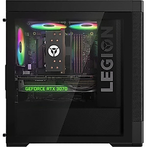Lenovo Legion T5 26IAB7 90SU000CUS Gaming Desktop Computer - Intel Core i7 12th Gen i7-12700 Dodeca-core (12 Core) - 16 GB RAM DDR5 SDRAM - 1 TB HDD - 1 TB NVMe M.2 PCI Express PCI Express NVMe 4.0 x4