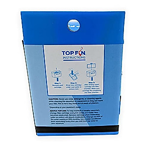 Top Fin EF-S Element Filter Cartridges (6 Count) for Fish Tank