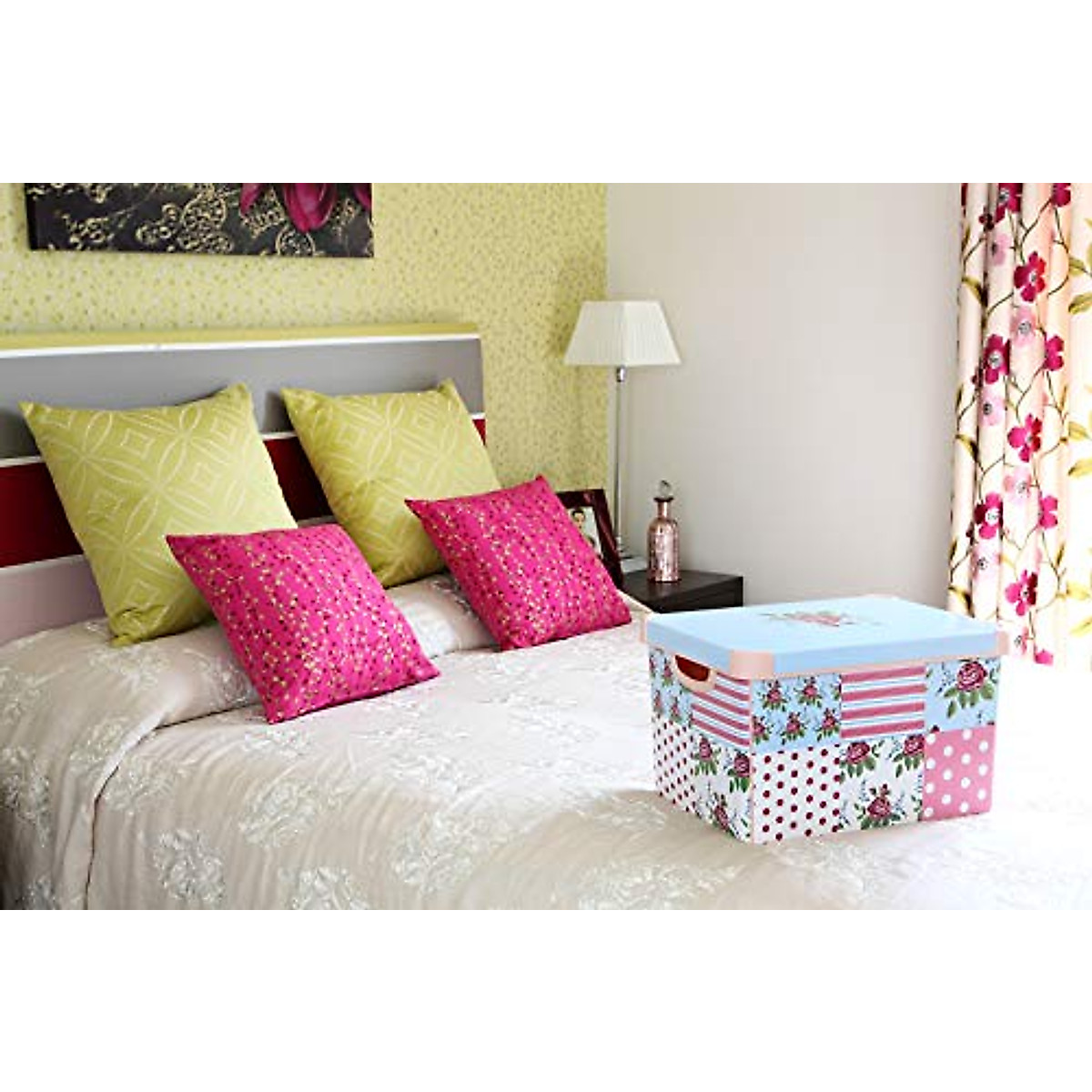 Floral Patchwork Decorative Box