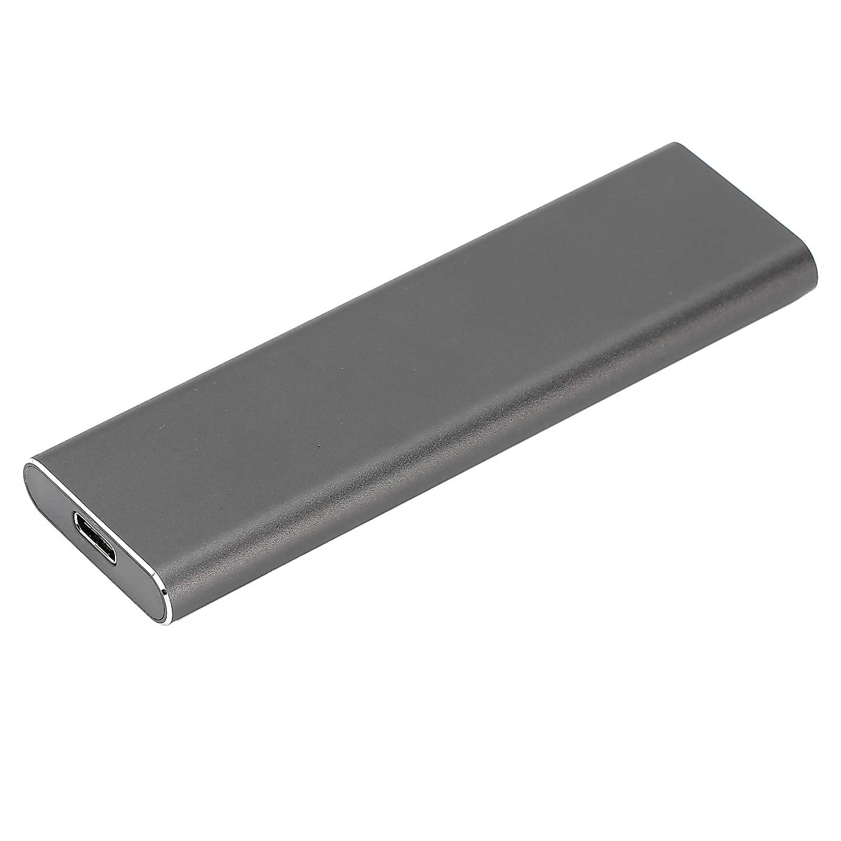 wendeekun Aluminum Portable External Solid State Drive SSD Hard Shell, Solid State Drive M.2 to USB3.1 NVME Key Adapter M2 SSD Hard Shell Computer Accessories,Sturdy and Wear-Resistant