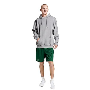 Russell Athletic Mens Dri-power Fleece Hoodies, Moisture Wicking, Cotton Blend, Relaxed Fit, Sizes S-4x Athletic-hoodies, Oxford Pullover, Large US