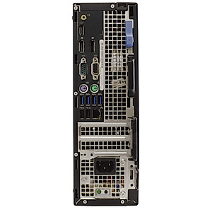 Dell OptiPlex 5040 Small Form PC Desktop Computer, Intel i5-6500, 16GB RAM, 2TB Hard Drive, Microsoft Office 365 Personal, Windows 10 Pro, Wireless Keyboard & Mouse, DVD, WiFi, HDMI, USB 3.0 (Renewed)