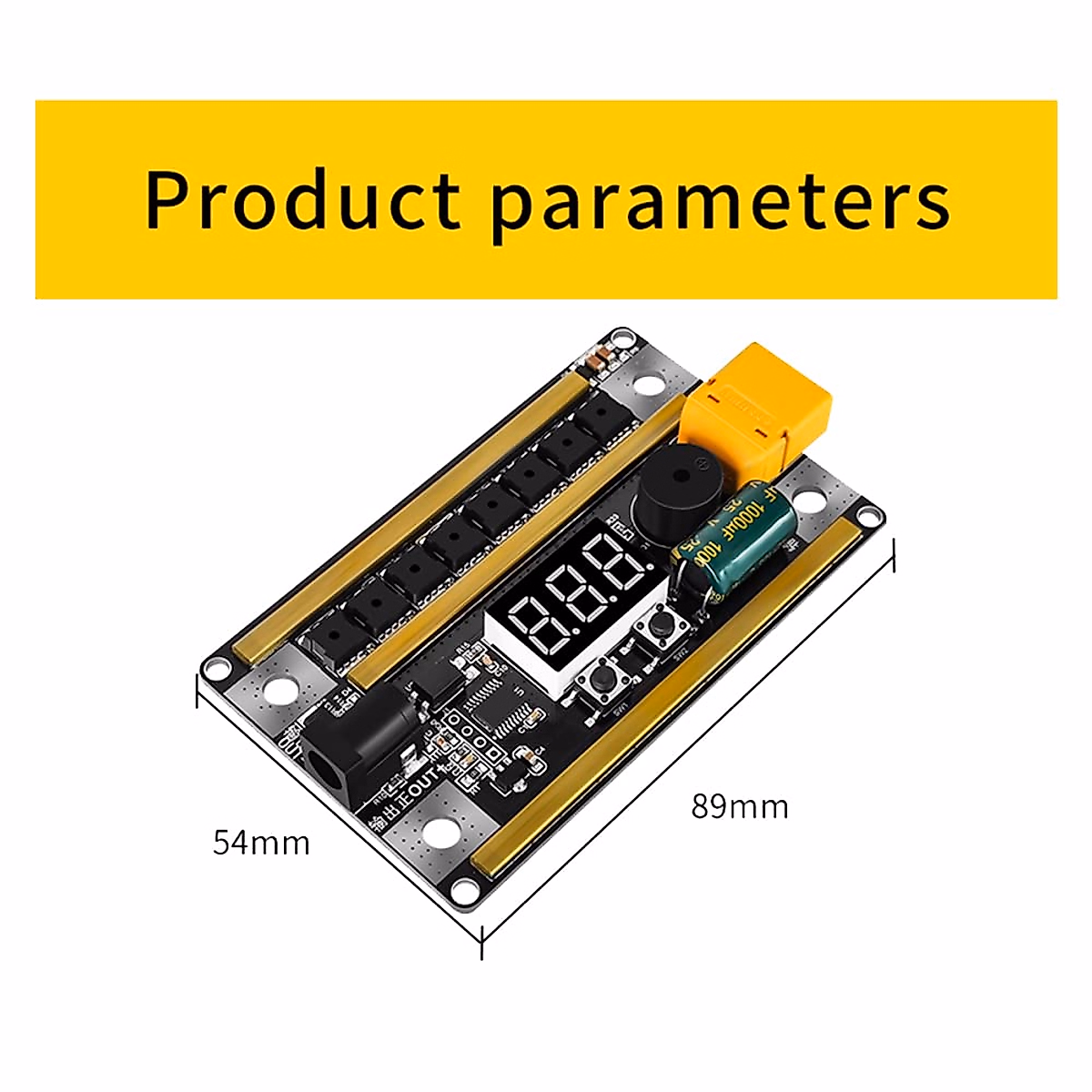 pizarra GX591 99 Gear Intelligent Spot Welder New 8V-24V 0.1-0.2Mm 2400A MAX Portable 18650 Lithium Battery Spot Welder DIY Kit