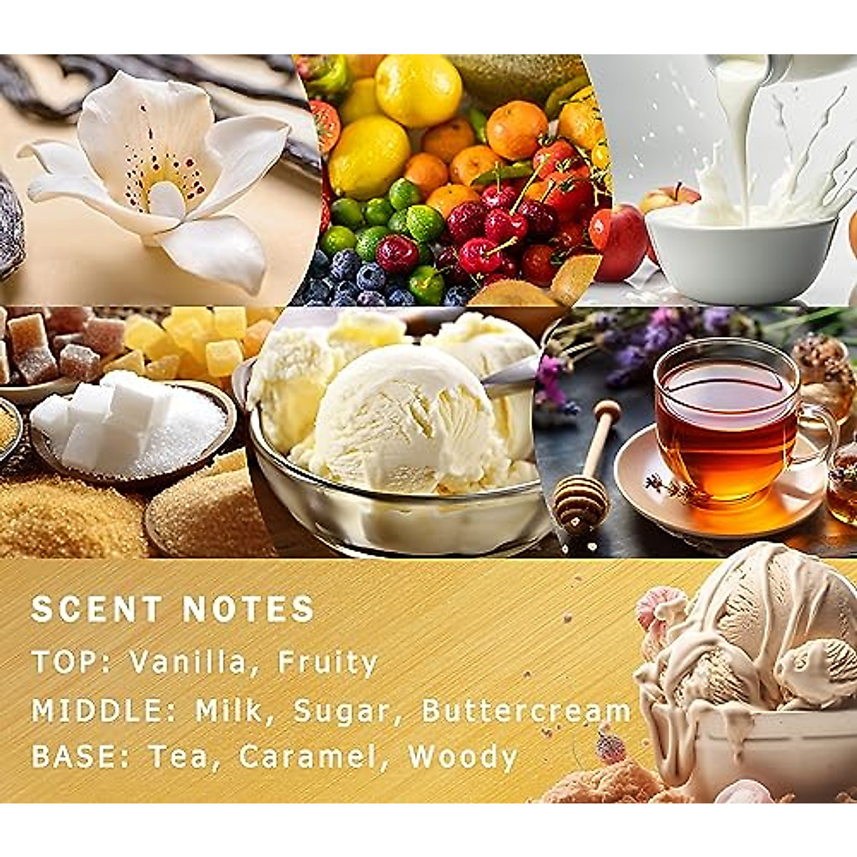 Happy Birthday Candle - Birthday Sprinkle Candle Gift Birthday Gifts for Women - 7oz Vanilla Cream Scented Candle Happy Birthday Gifts for Her, Best Gifts for Girl, Friends, Men